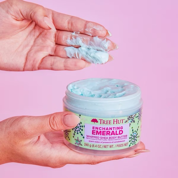 tree hut | Bath & Body | Nwt Tree Hut Limited Edition Enchanting Emerald Whipped Shea Body ...